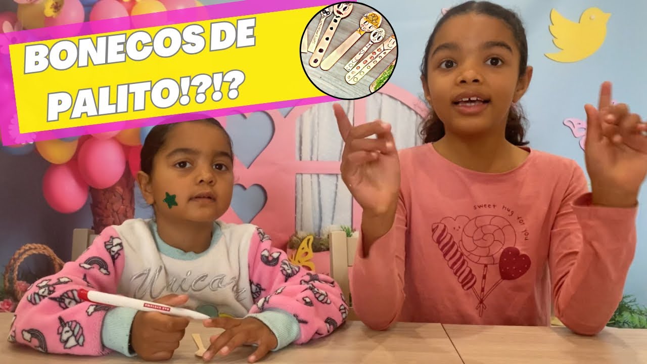 Boneco de Palito / Aprenda e divirta-se com a gente !!! - YouTube
