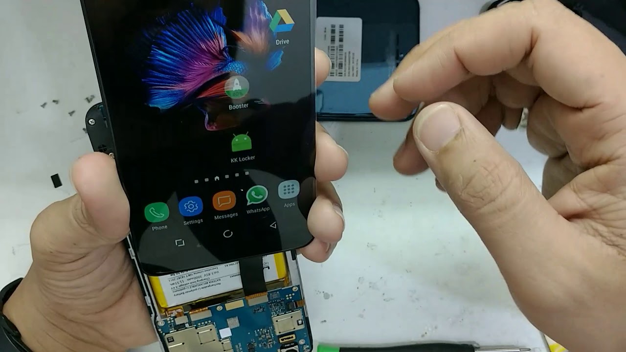 Lava r3 lcd screen replacement - YouTube