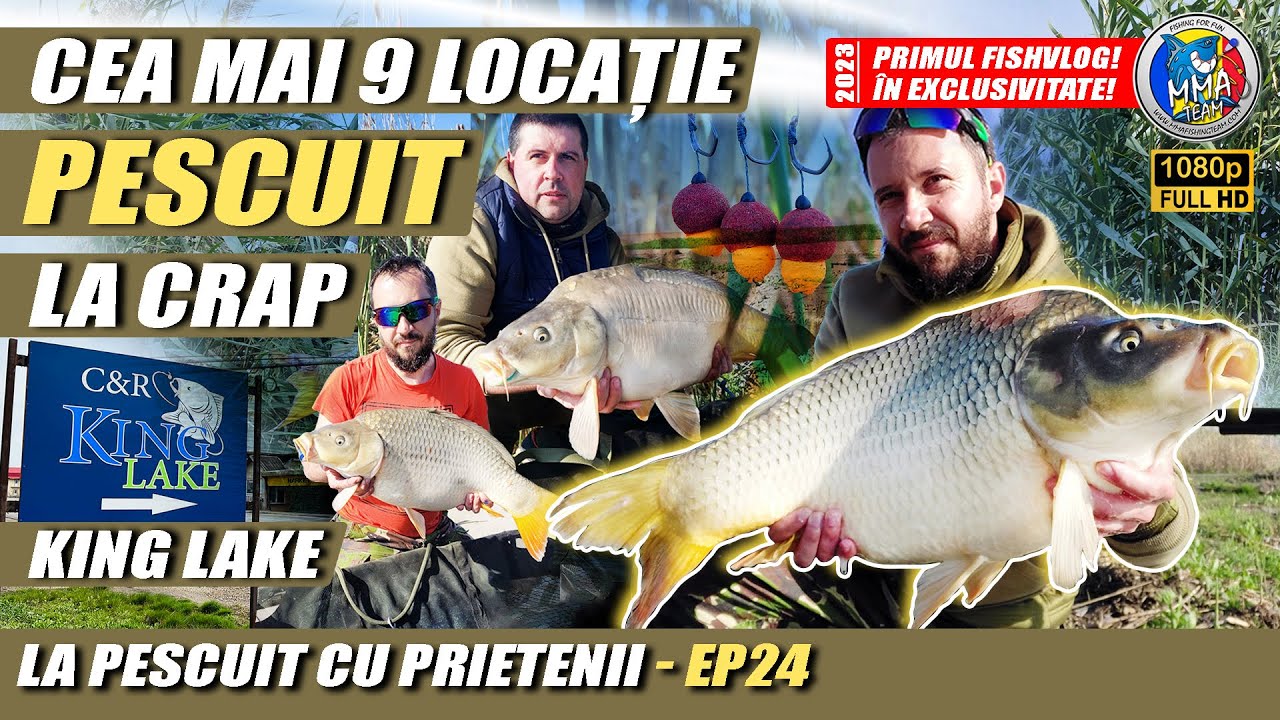 King Lake! Balta Noua pentru Pescarii de Crap! - La Pescuit cu ...