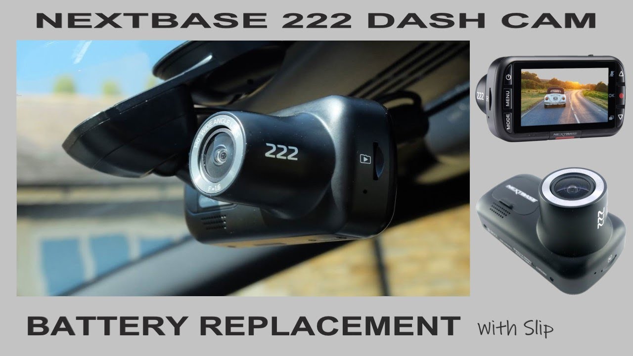 Nextbase Dashcam Battery Replacement | With Slip - YouTube