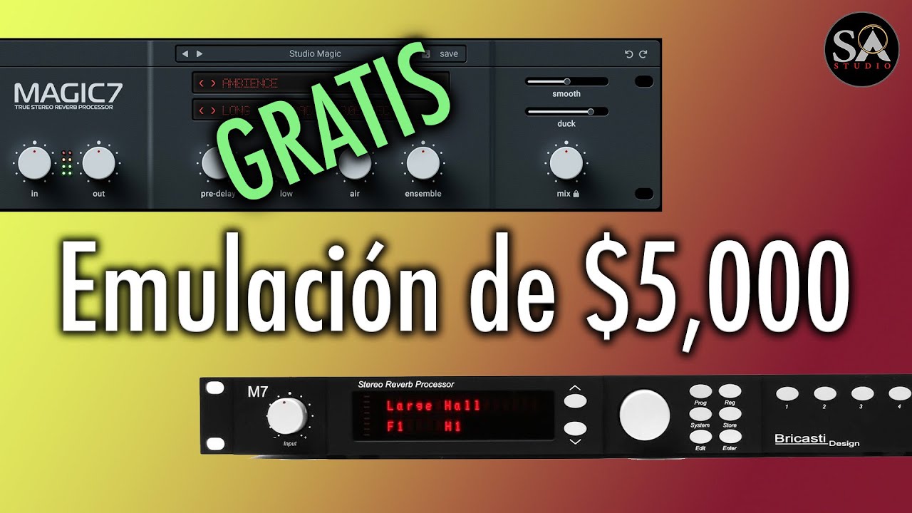 Bricasti Reverb Gratis | Una de las Reverb Más Costosa - YouTube