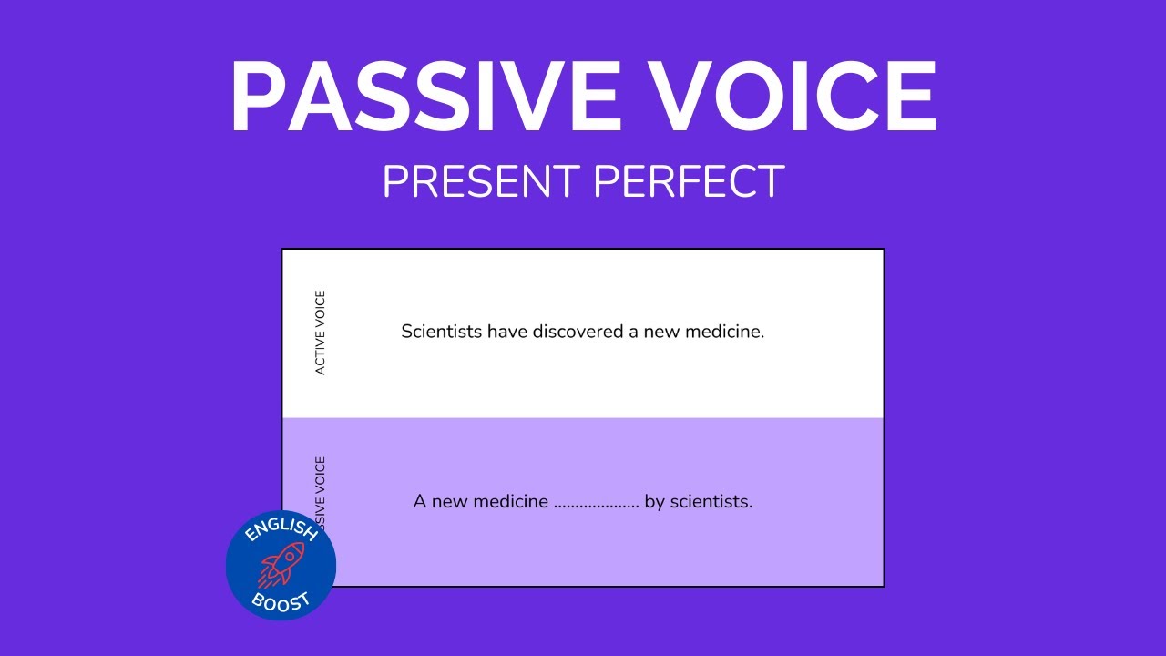 PASSIVE VOICE (Present Perfect) - Exercises | English Boost 🚀 - YouTube