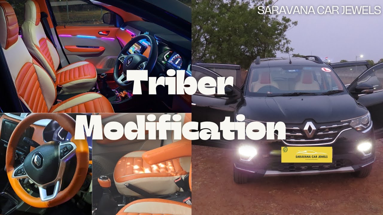 Renault Triber best in class modification. Uniform Interior ...