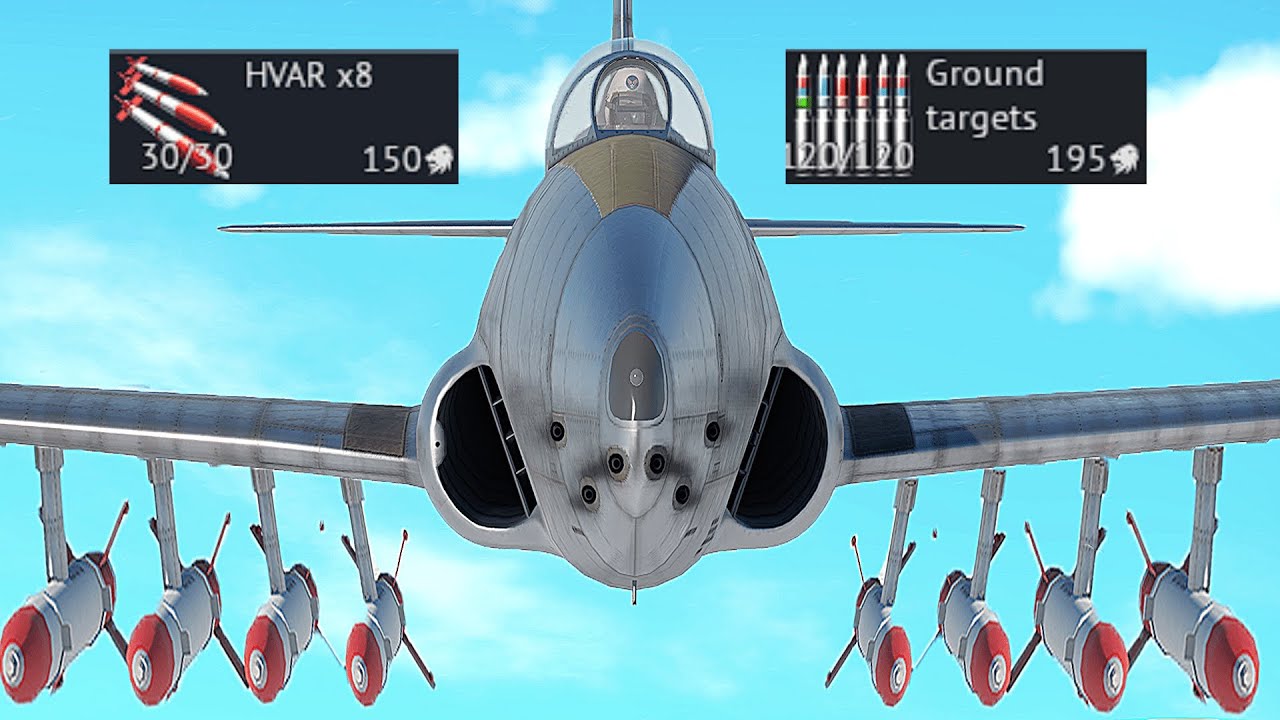 American JET FIGHTER 💥 F80A-5 - YouTube