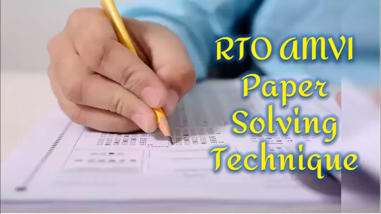 rto amvi paper solving strategy best way, how to solve rto paper, best ...