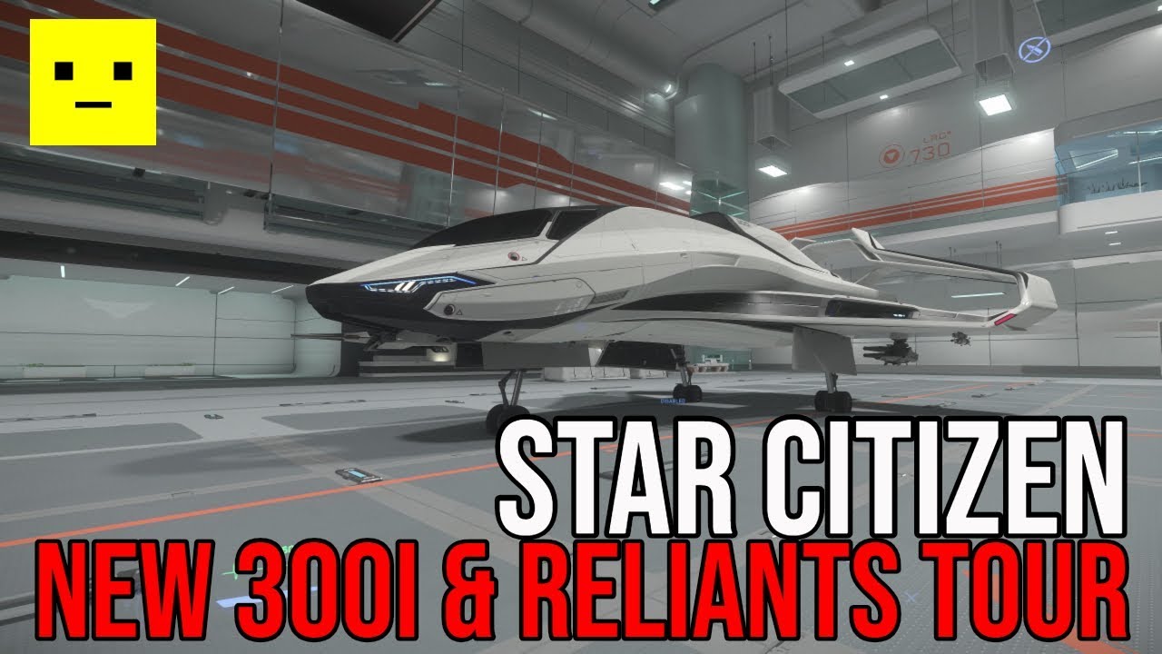 Star Citizen 3.5 | New 300i & Reliant Variants Tour - YouTube