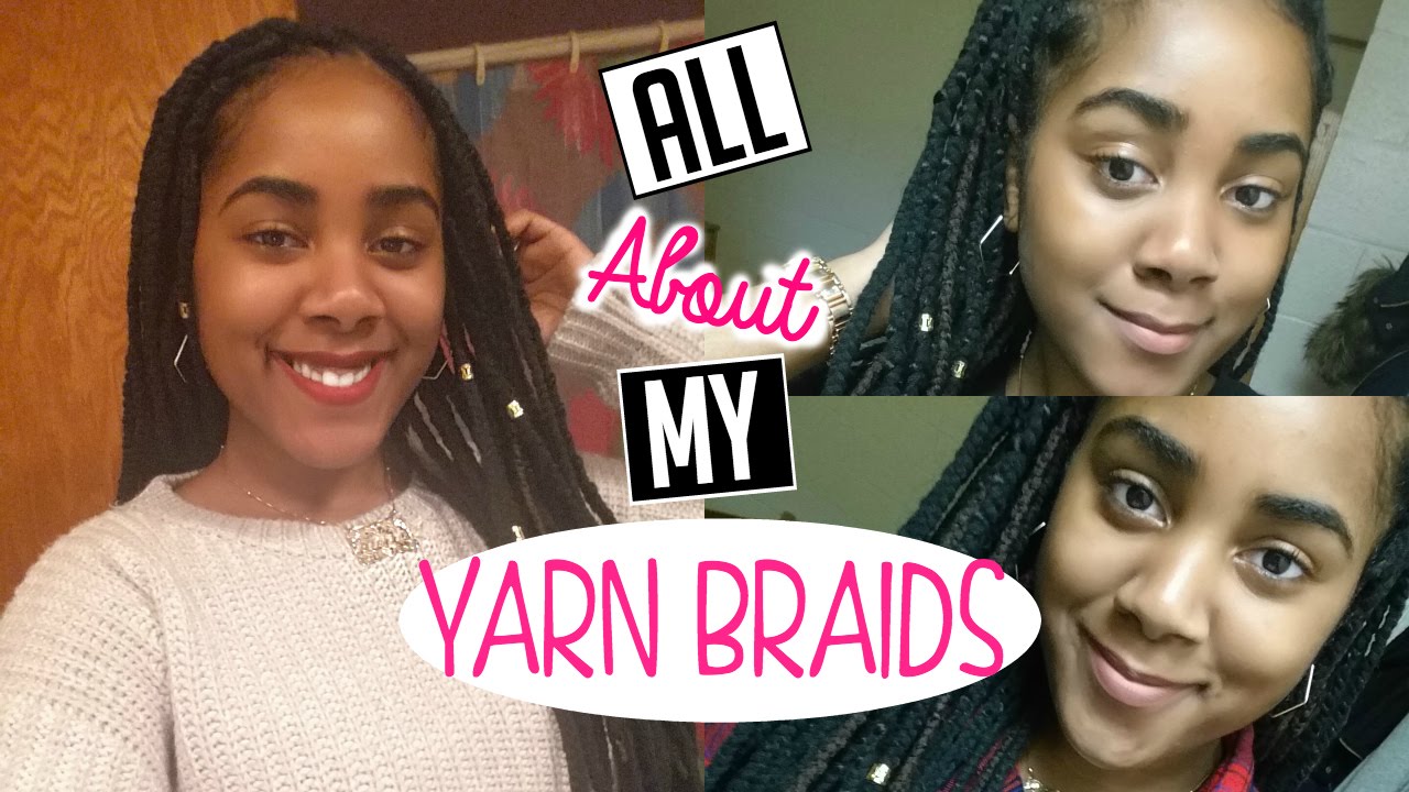 All About My Yarn Braids | Products, Maintenance and more! - YouTube