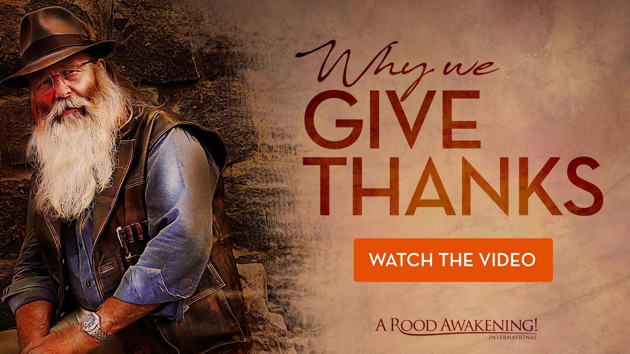 Why We Give Thanks | Michael Rood - YouTube