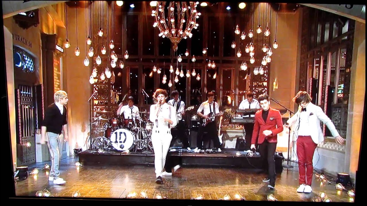 One Thing - One Direction (SNL - April 7, 2012) - YouTube