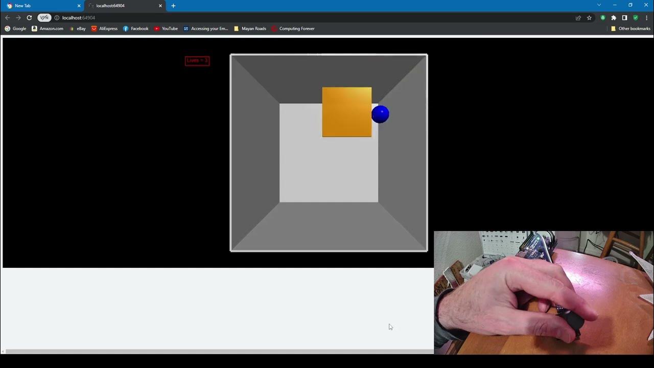Python and Arduino Bounce Ball Building with Paddle - YouTube