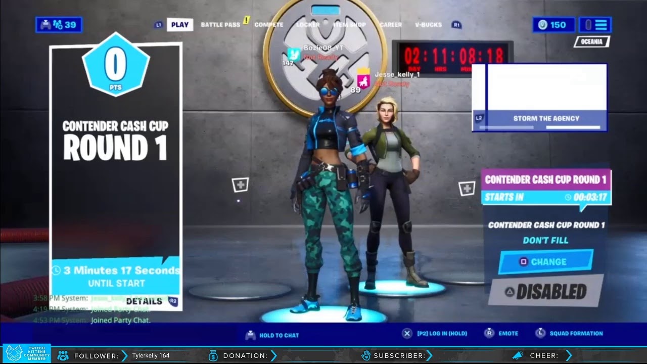 Fortnite Contender Cash Cup (Duos Tournament) - YouTube