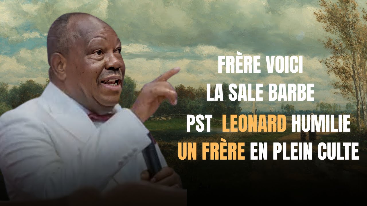 À cause de sa sale Barbe, regardez ce qui se passe dans cette vidéo ...