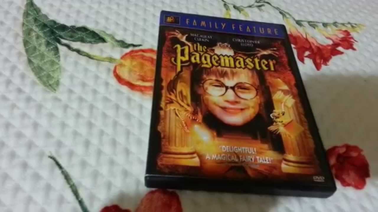 Unboxing Family Feature The Pagemaster DVD - YouTube