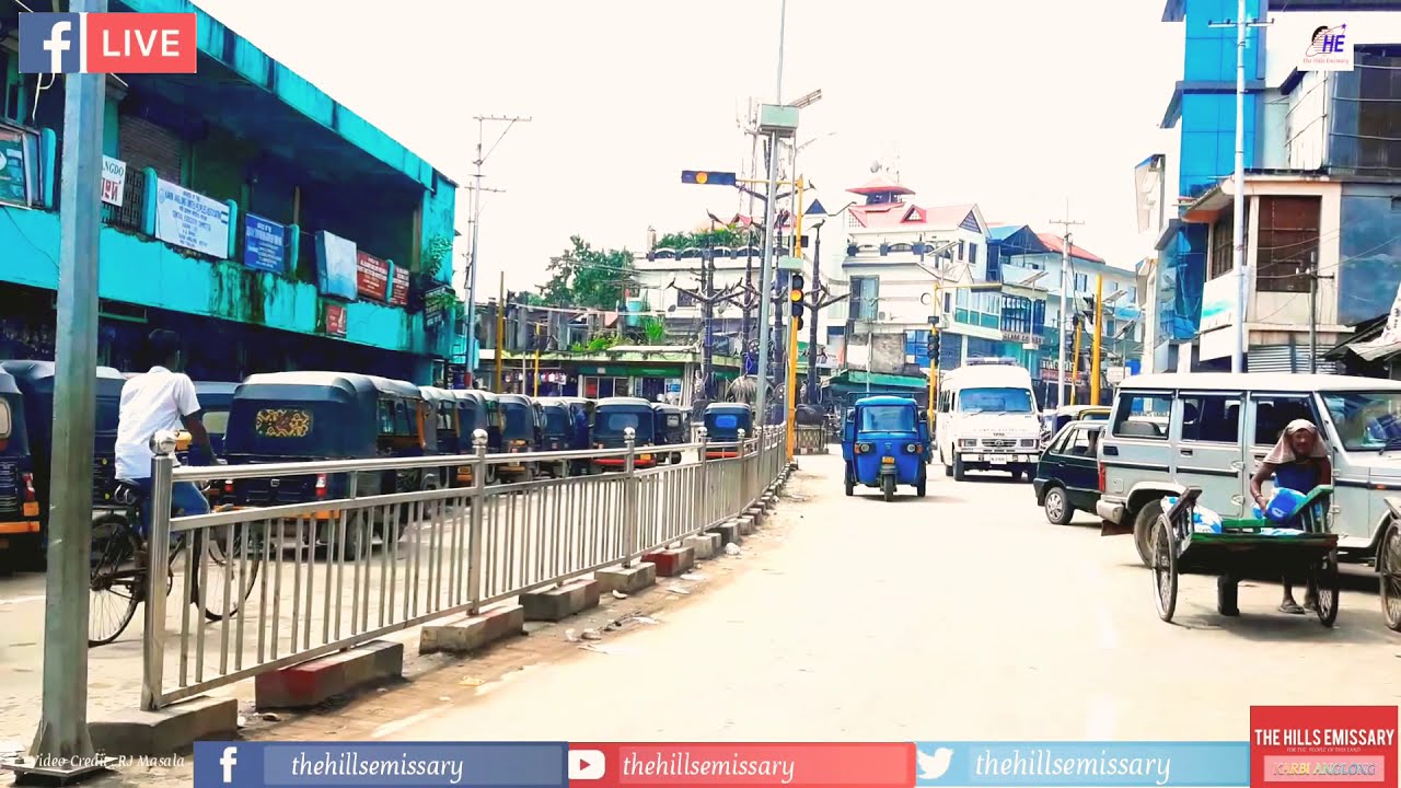 Diphu Town || Karbi Anglong || 2020 || THE HILLS EMISSARY - YouTube