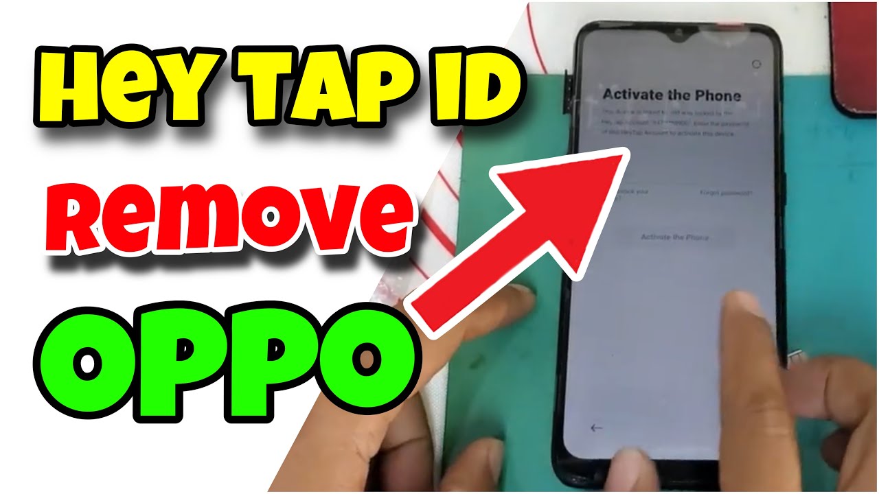Oppo A8 PDBM00 Hey Tap iD Account Remove - YouTube