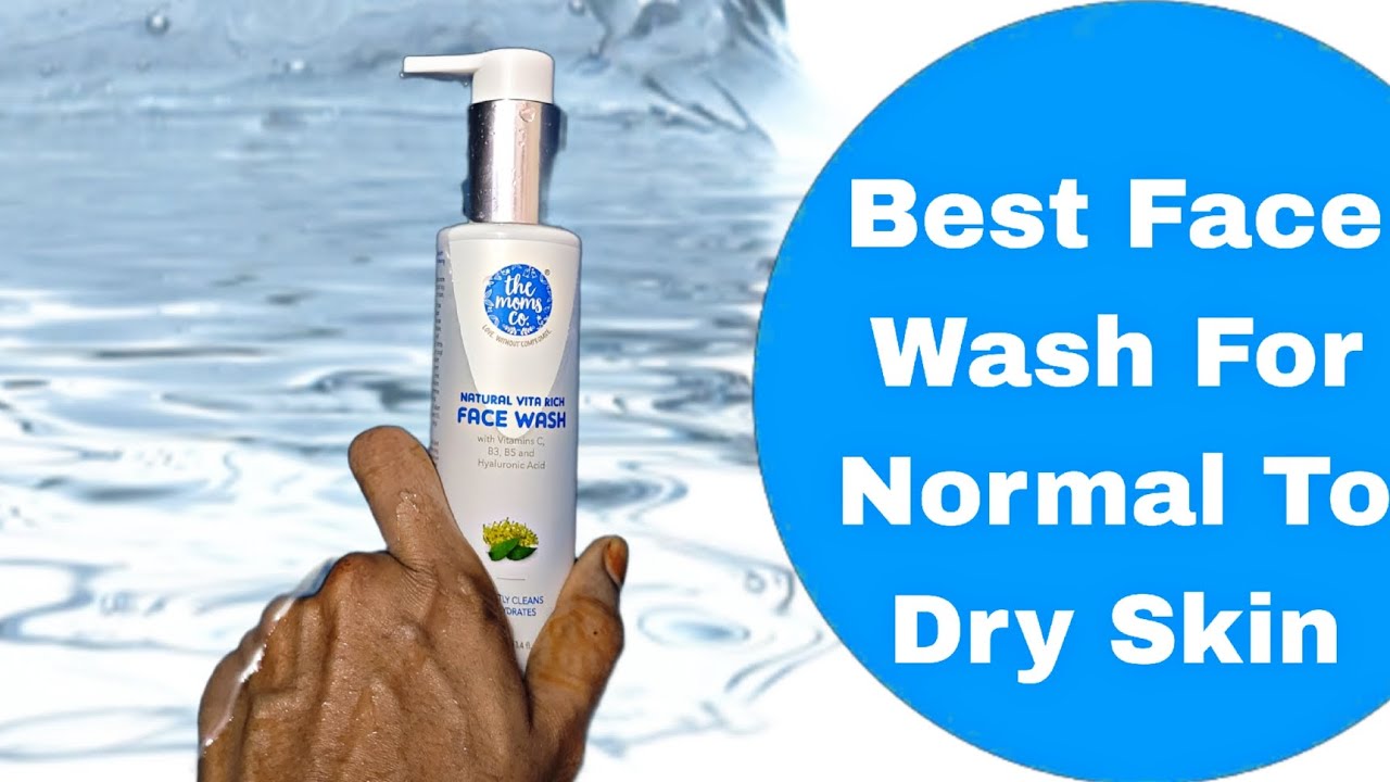 The Moms Co. Natural Vita Rich Face Wash For Normal To Dry Skin / Hindi ...