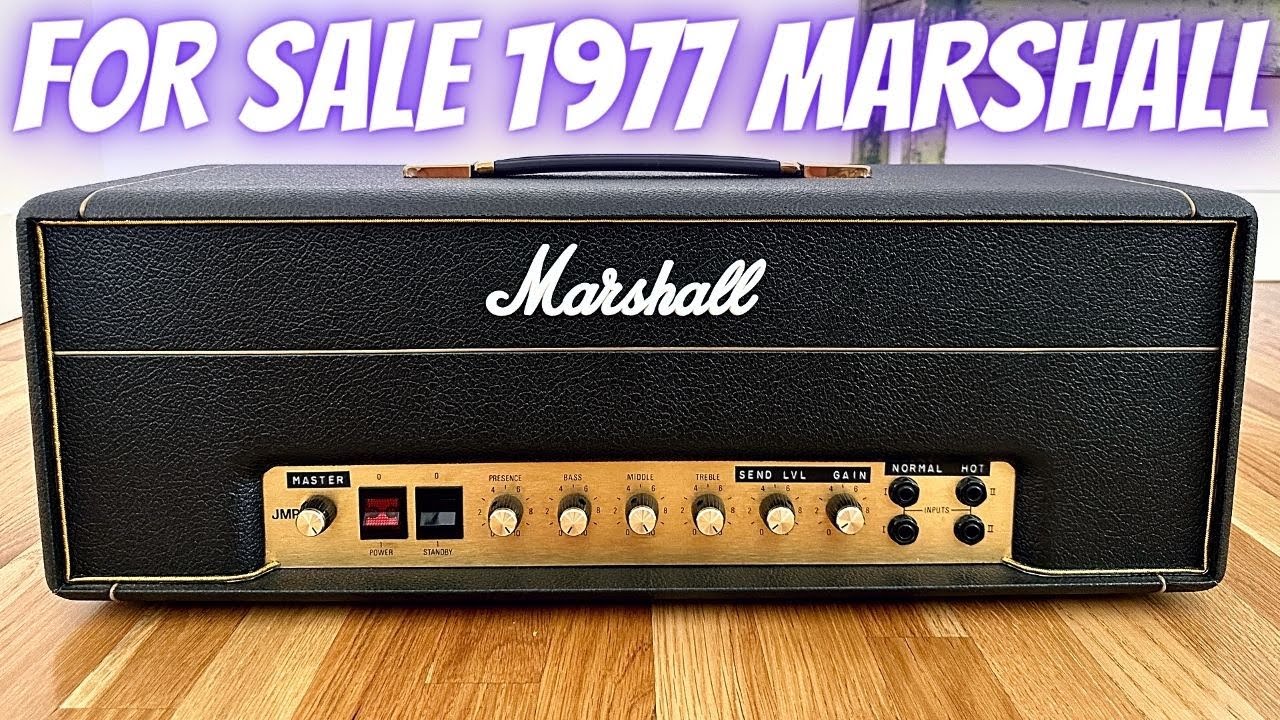 Marshall JMP 50 Watt Plexi MK II Modded | 1977 For Sale - YouTube