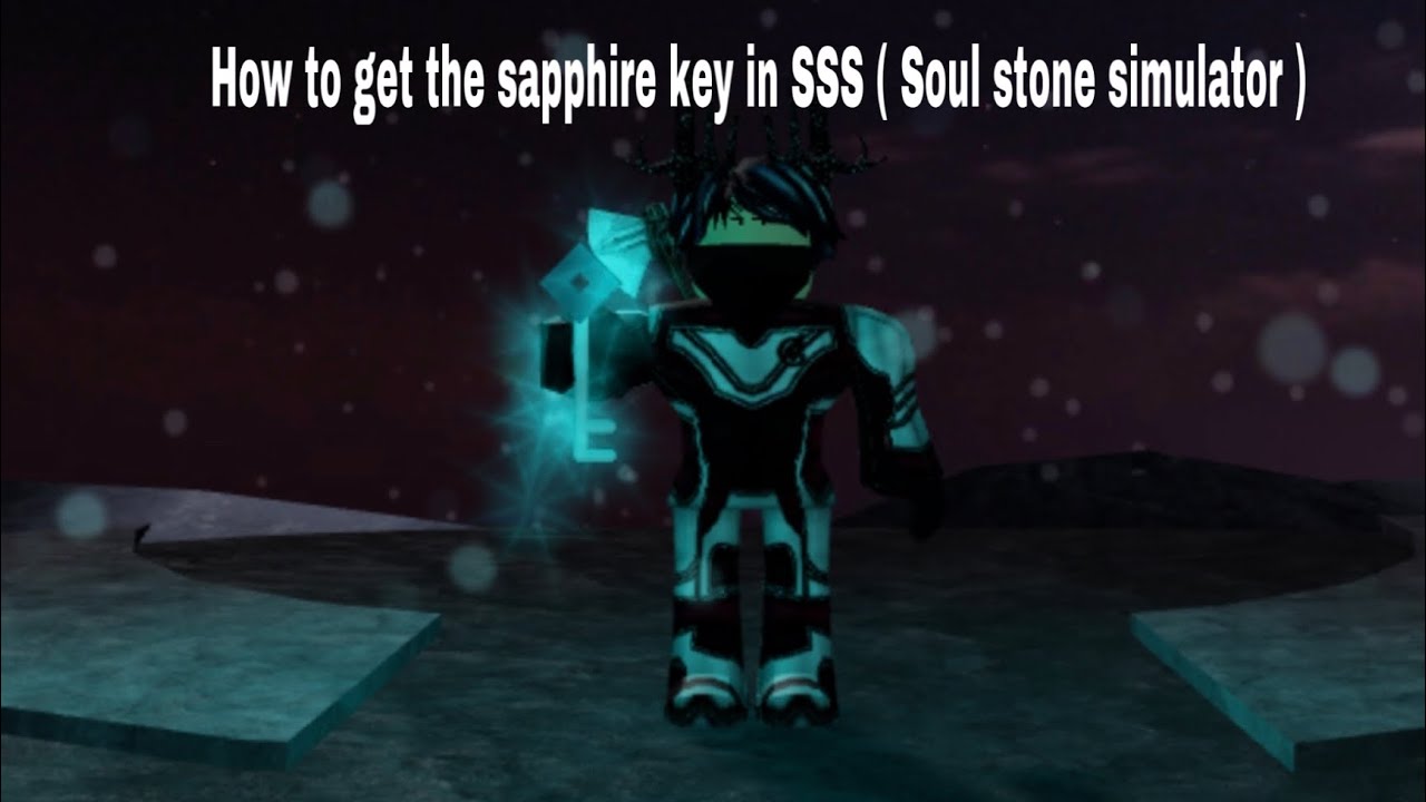 How to get the sapphire key Soul Stone Simulator - YouTube