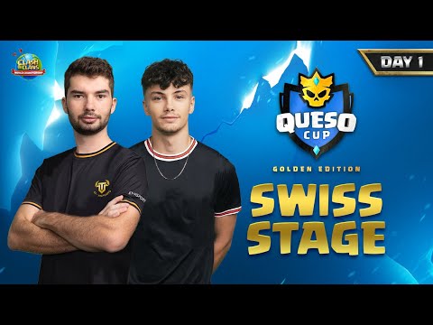 Queso Cup: Golden Edition Swiss Stage - Day 1 | #ClashWorlds | Clash of Clans