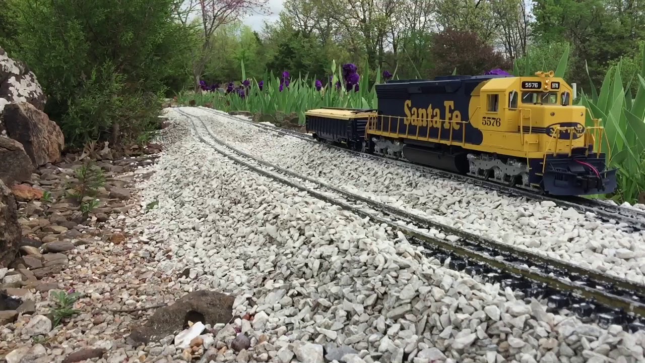 Testing raised track - YouTube