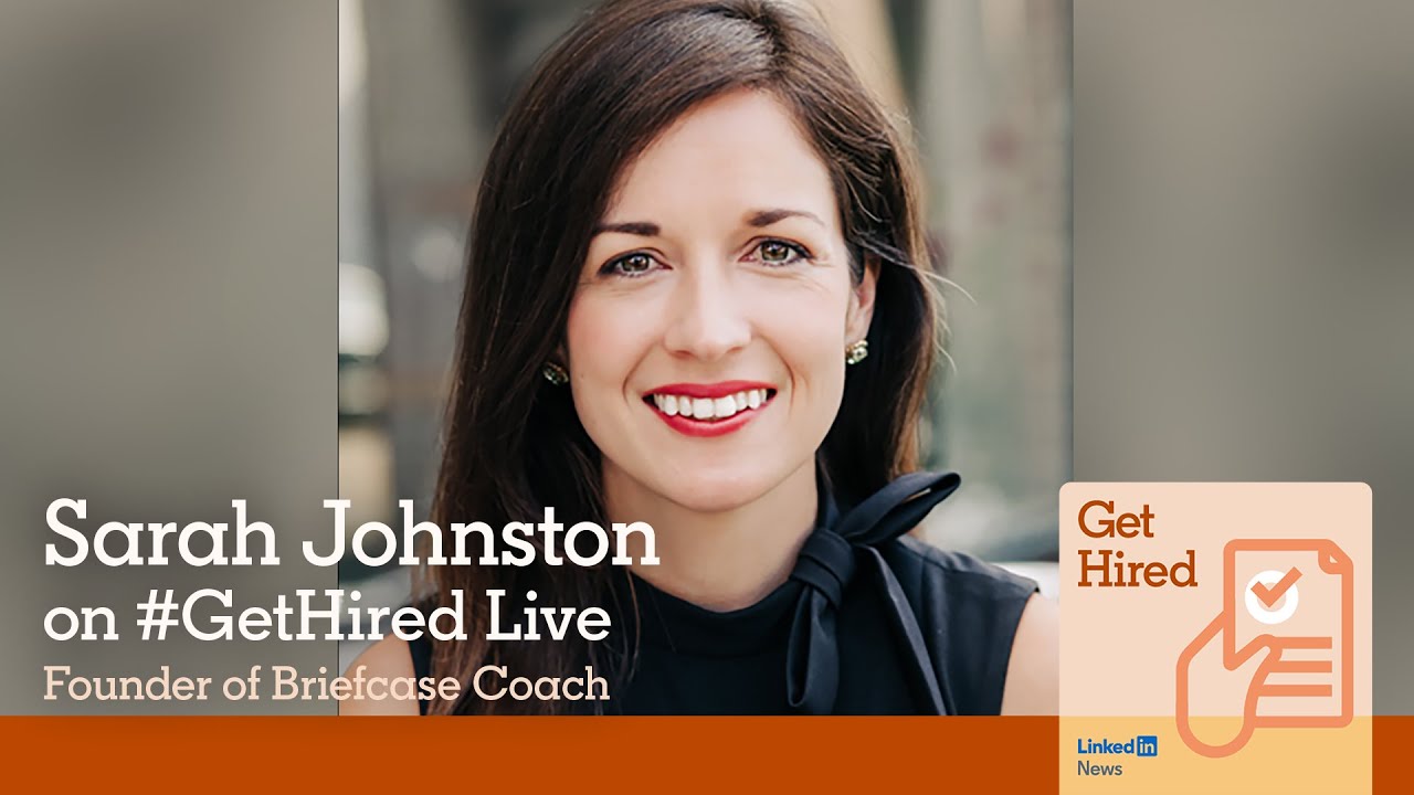 Get Hired LIVE: Sarah Johnston - YouTube