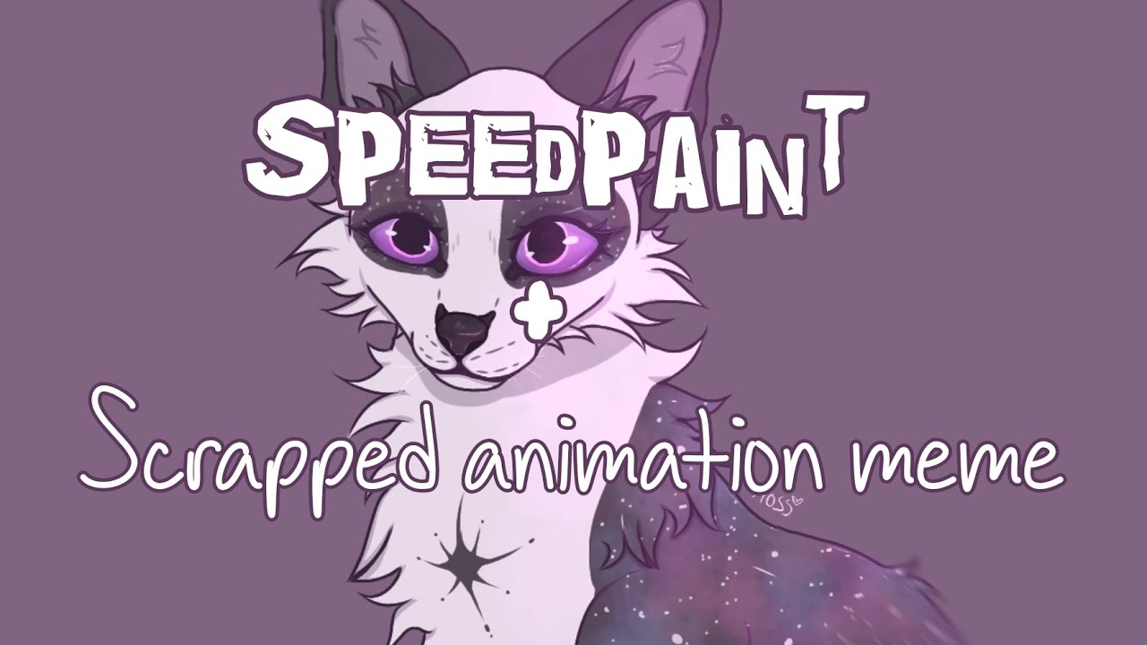 ꩜SPEEDPAINT ˖°+ Scrapped animation meme ☾⋆｡𖦹˖ - YouTube