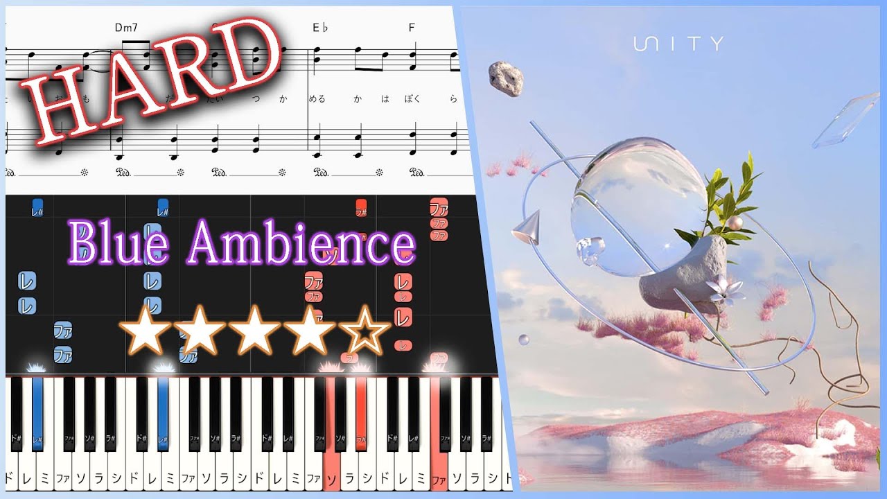 Blue Ambience（feat. asmi）- Mrs. GREEN APPLE - Hard Piano Tutorial ...