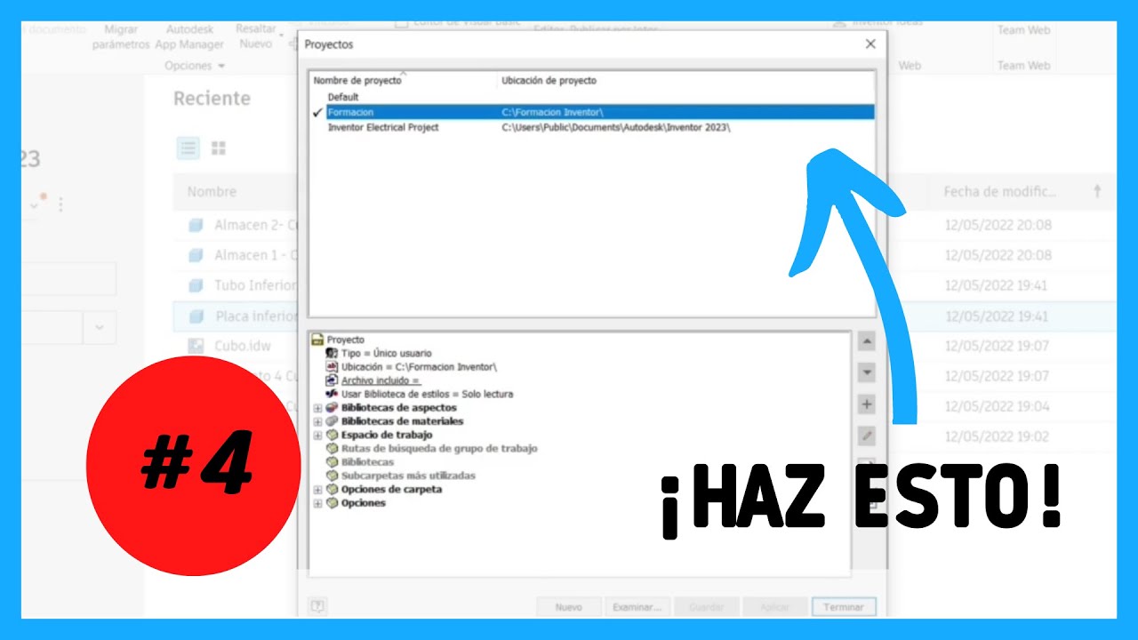 El problema de los proyectos Autodesk Inventor y Cómo configurar tu ...