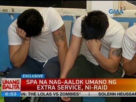 UB: Spa na nag-aalok umano ng extra service, ni-raid