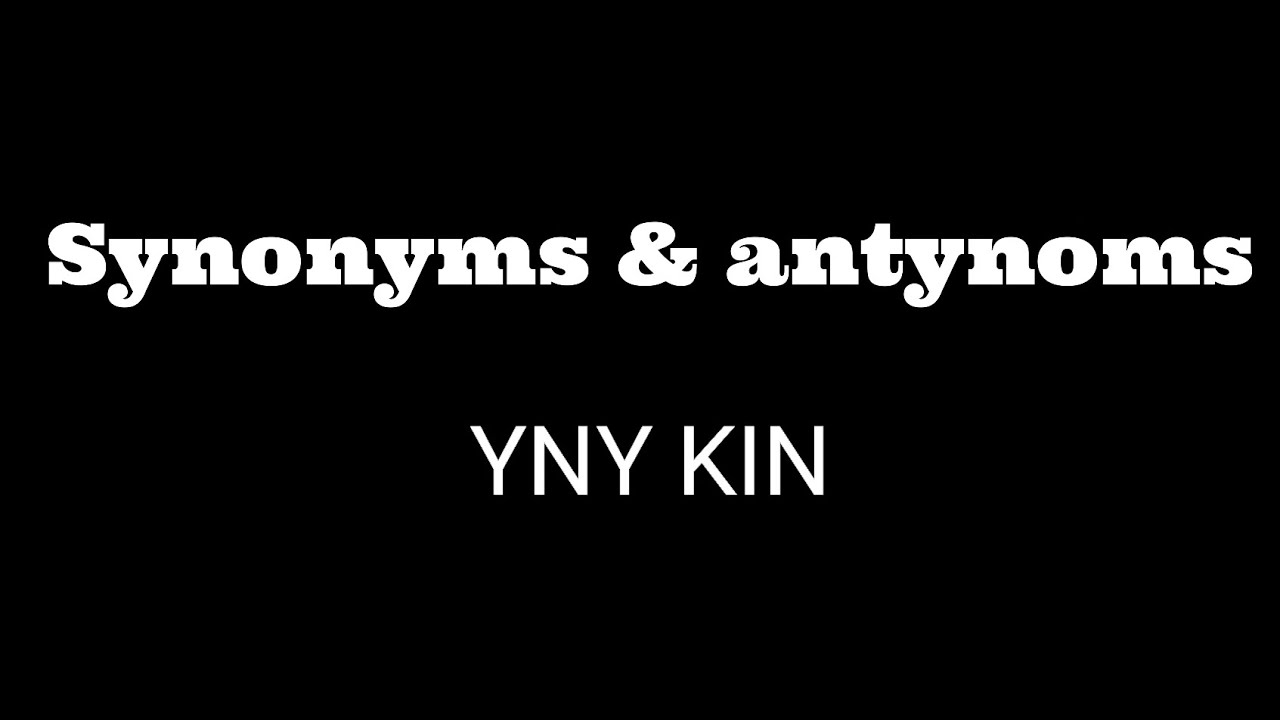 #yny_kin Top repeated Synonyms & Antonyms for competitive exams - MOD ...