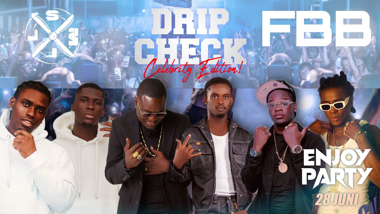 Drip check: Enjoy party “celebrity edition”! - YouTube