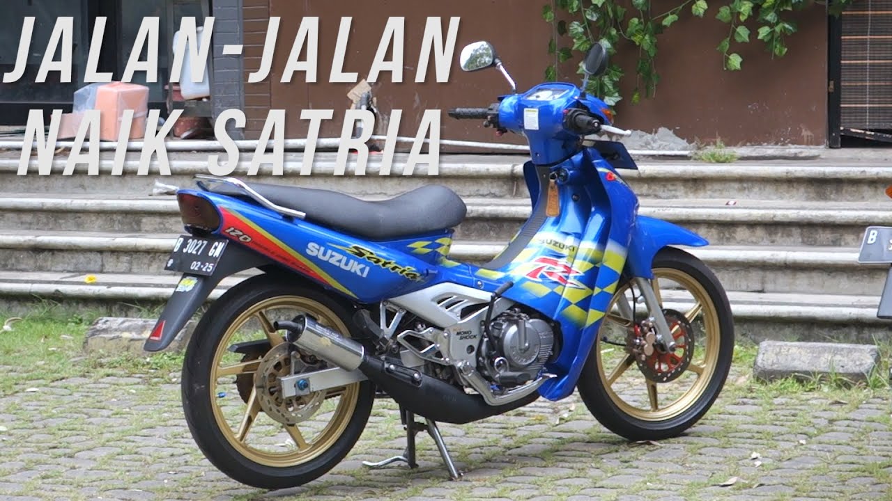 RIDING IMPRESSION SUZUKI SATRIA 120 R LUMBA | MOTOVLOG | MINI REVIEW ...