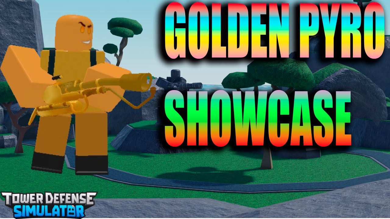 Roblox: Golden Pyromancer: Ficou MUITO FORTE! (Tower Defense Simulator ...