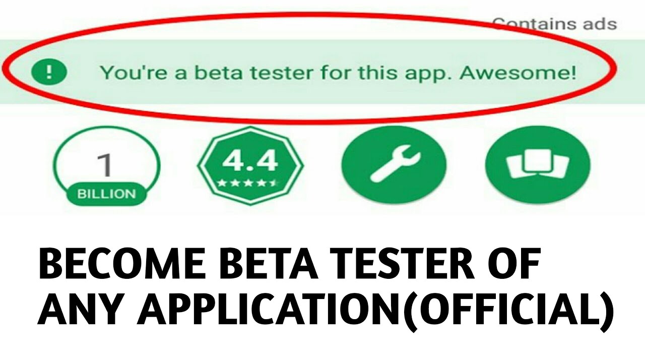 How to become a OFFICIAL BETA TESTER! One click method - YouTube