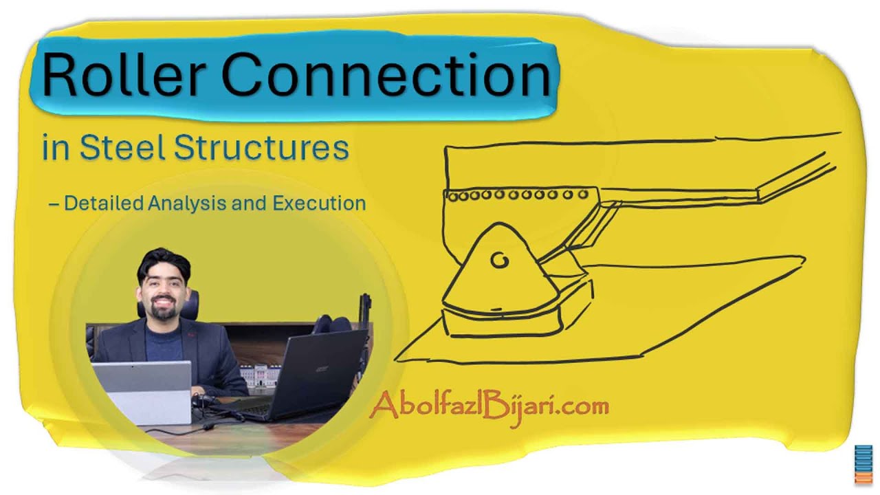 🔥 Roller Support in Steel Structures | Complete Guide for Engineers 🚀 ...