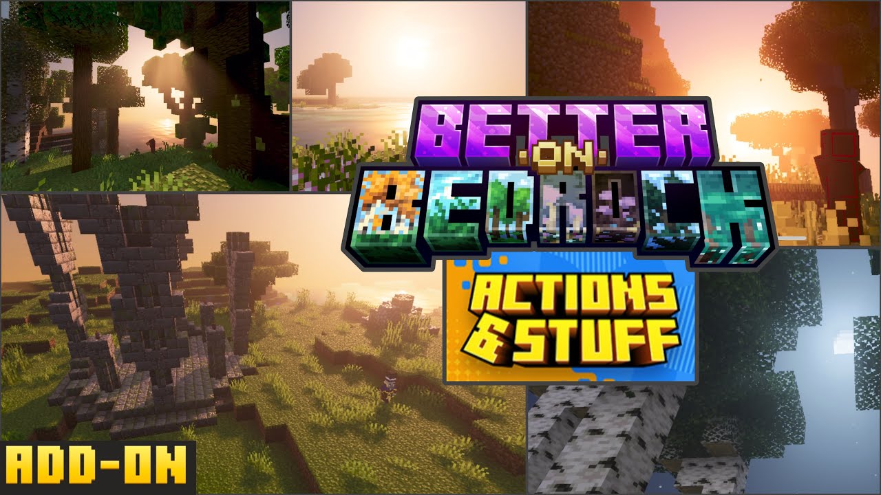 Minecraft Vibrant Visuals make Better On bedrock and Actions and Stuff ...