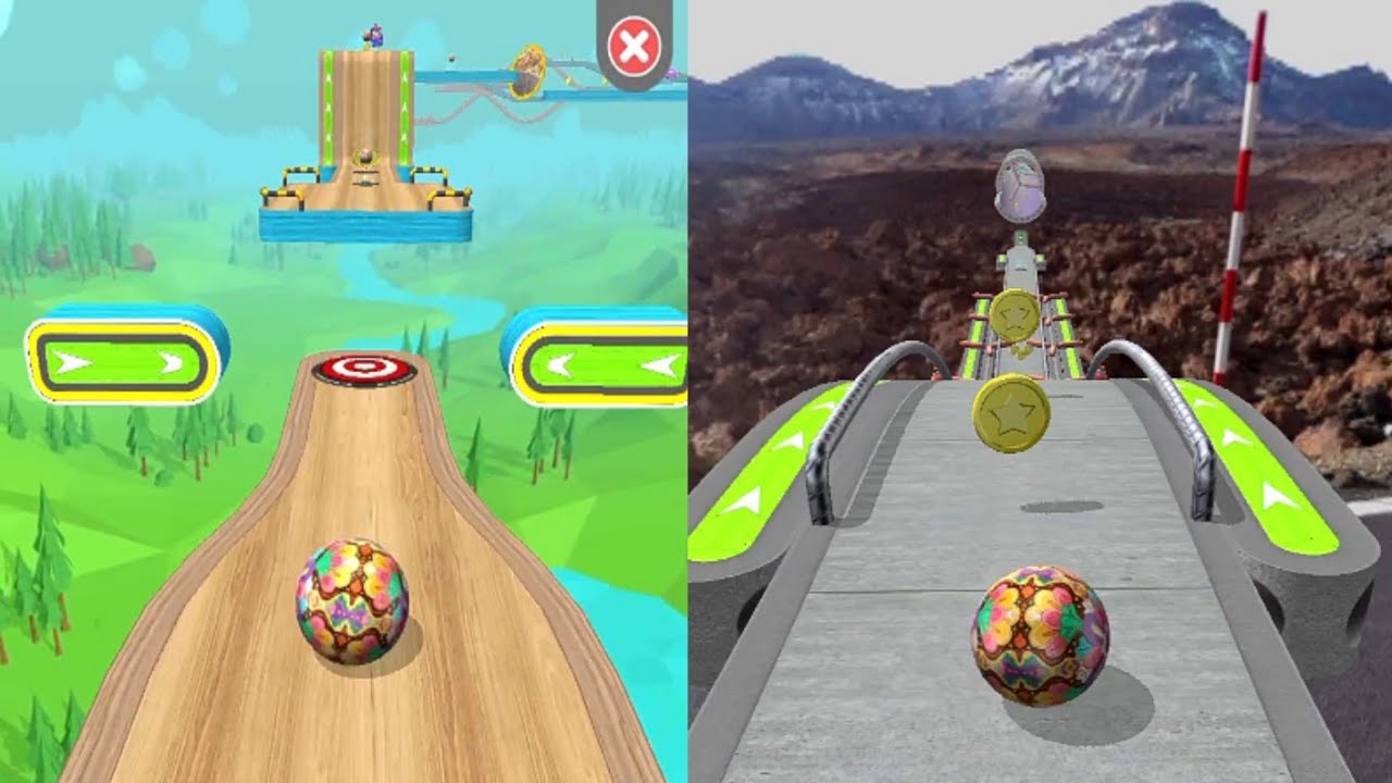 Going Balls Level no 21-22 Sky's the Playground: Ball Jump Extravaganza ...