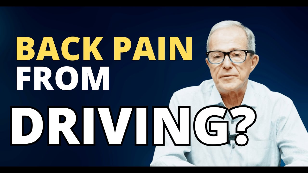 This COULD BE Why You Have Back Pain While Driving! - YouTube