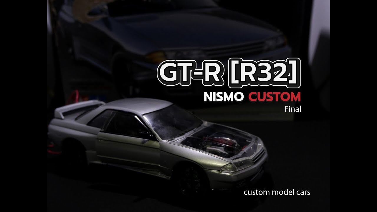 Custom model cars: NISSAN GT-R [R32] NISMO-CUSTOM EP Final - YouTube