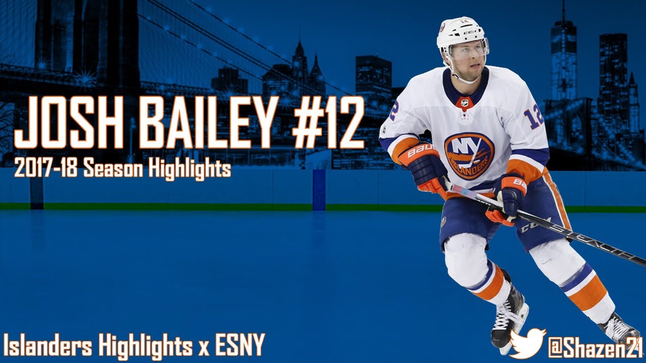 Josh Bailey 2017-18 Season Highlights - YouTube