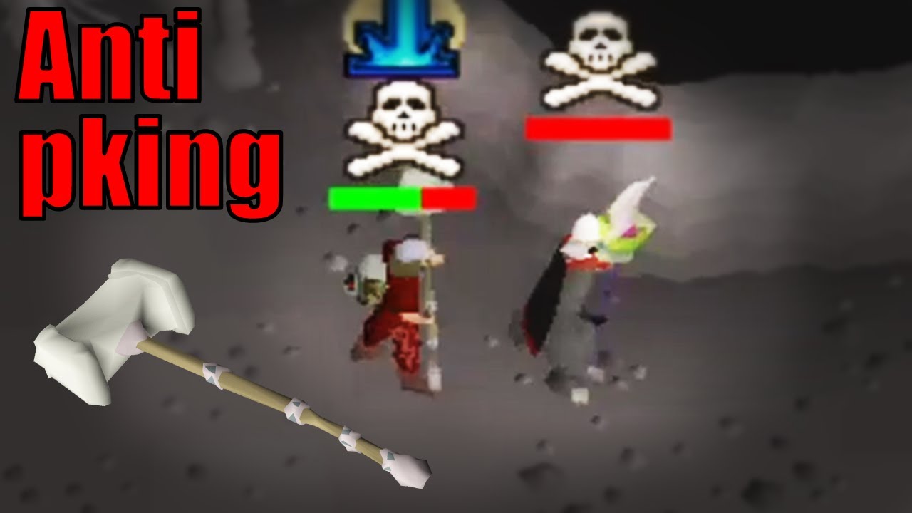 Pretending to be a skulled bot at Revenant caves (OSRS anti PK PVP ...