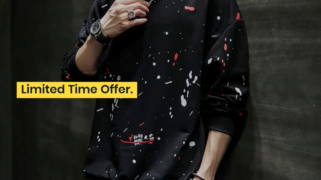 hand-Painted Sweatshirts Men/Women Hoodies art painted sweatshirt ...