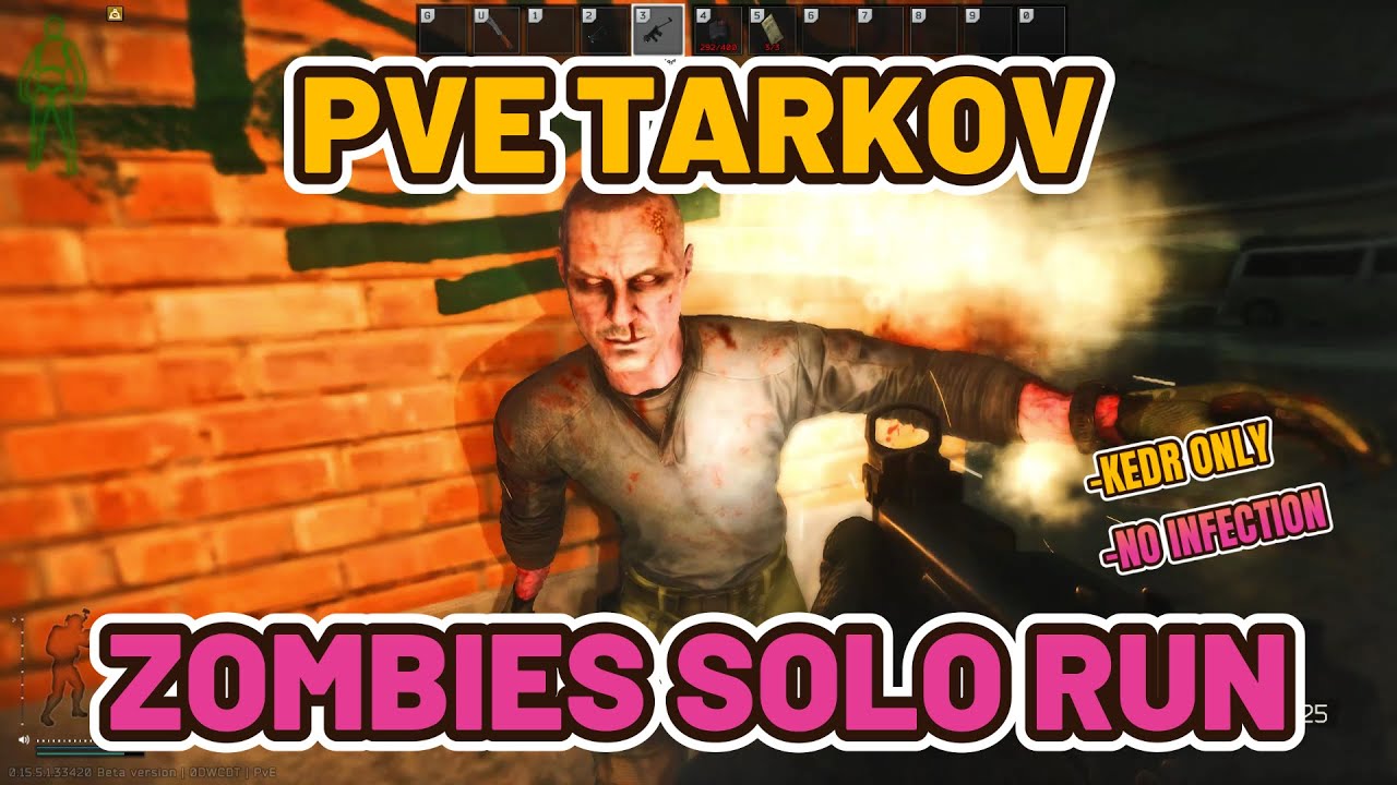 PVE Tarkov - Zombies Event - SOLO - No Infection - Escape From Tarkov # ...