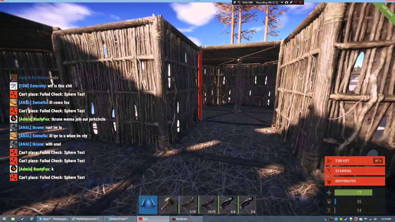 | Rust | Village Building | -=E1 S1=- | - YouTube