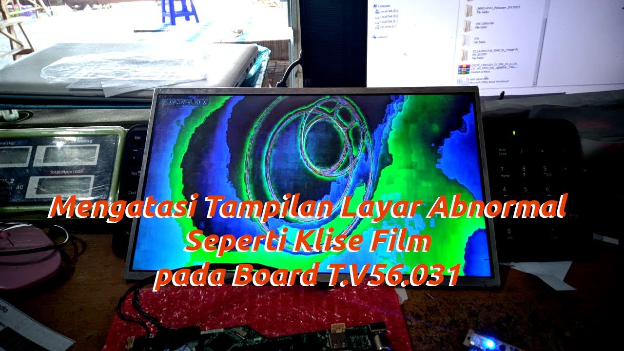 Mengatasi tampilan layar seperti klise negatif film pada LCD TV ...