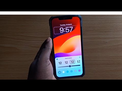 How to Change Clock Font on iPhone - YouTube