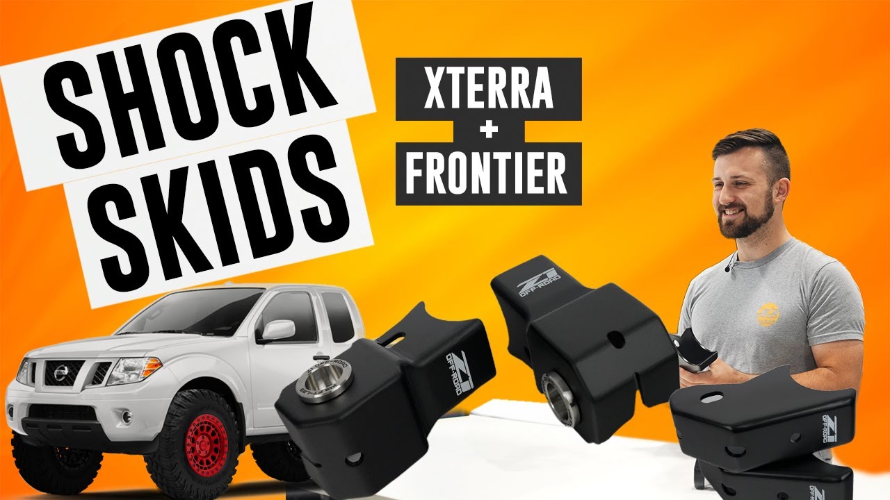 Nissan Frontier + Xterra Shock Skids - YouTube