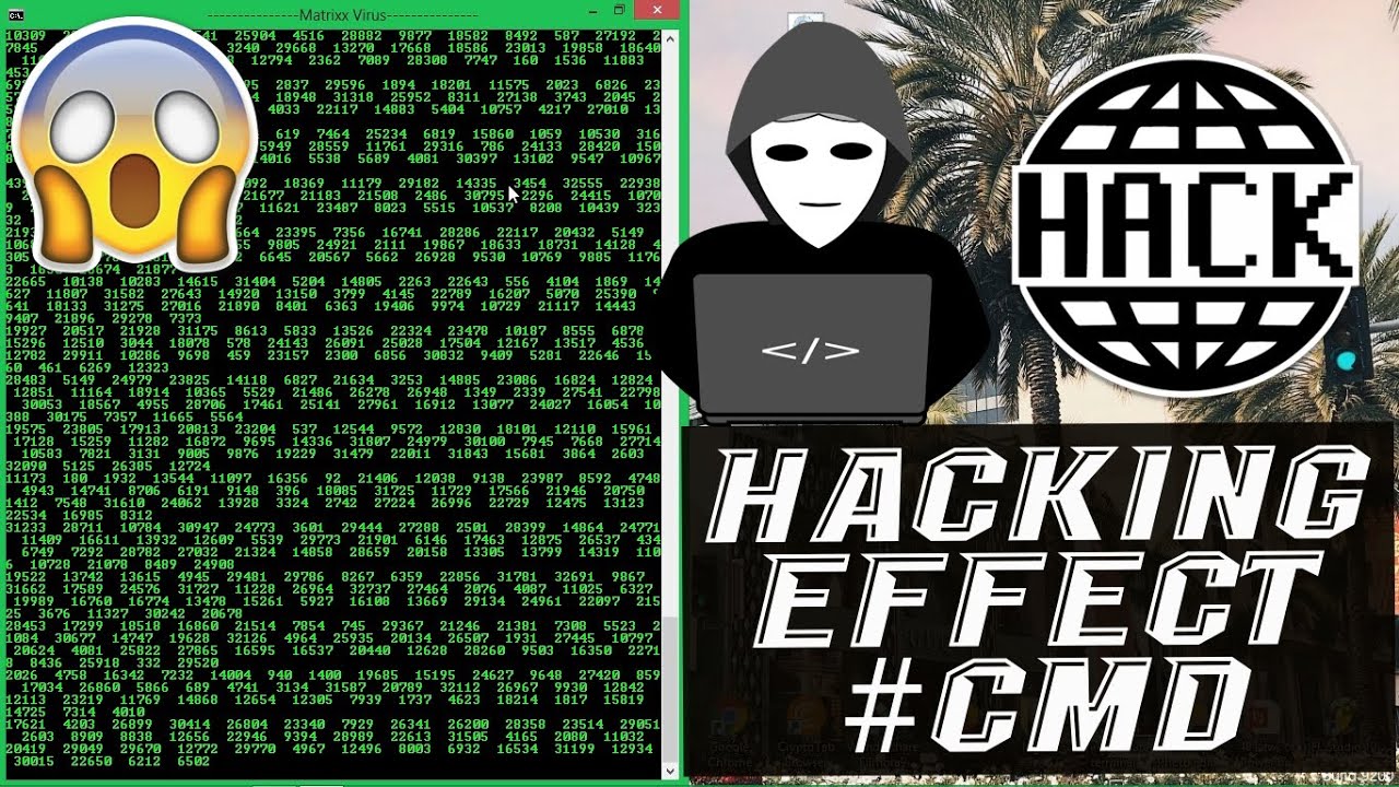 How to create a hacking effect - YouTube
