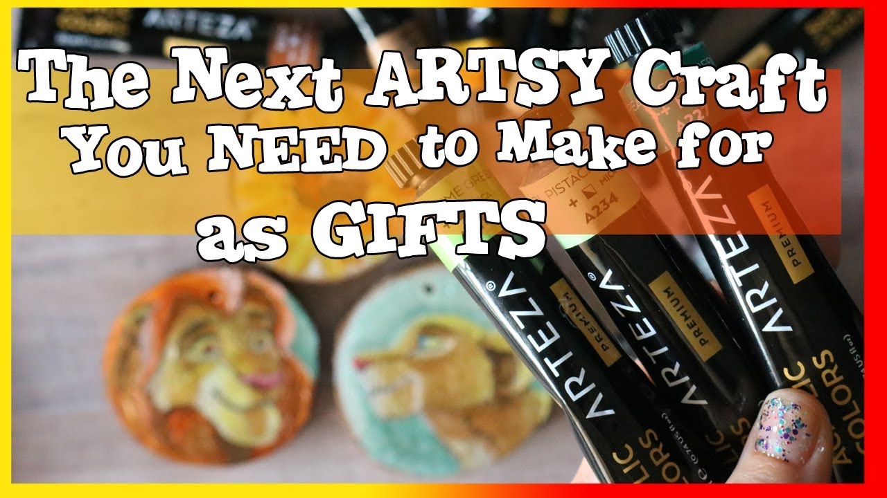 The ARTSY Craft YOU NEED to Make for Your Friends and Family! - YouTube