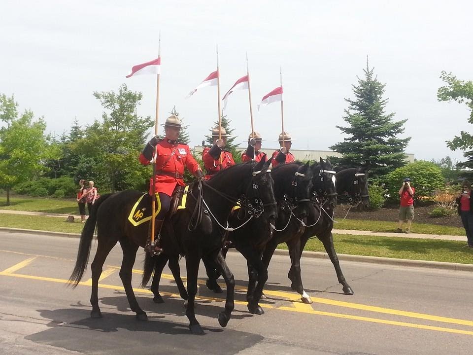 RCMP Memorial Parade - Moncton, N.B - YouTube
